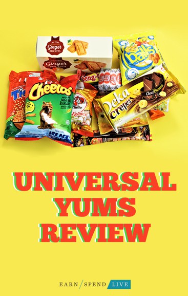 Universal Yums Review: Snacks From Around the World - Earn Spend Live
