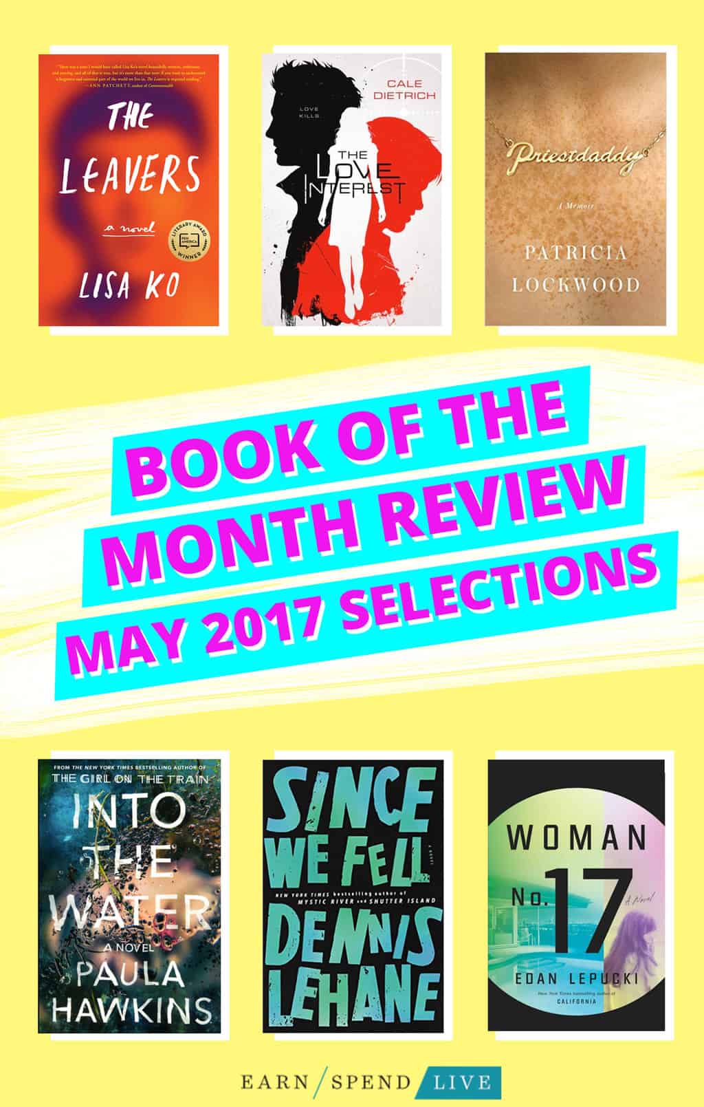 Book of the Month Review: May 2017 Selections - Earn Spend Live